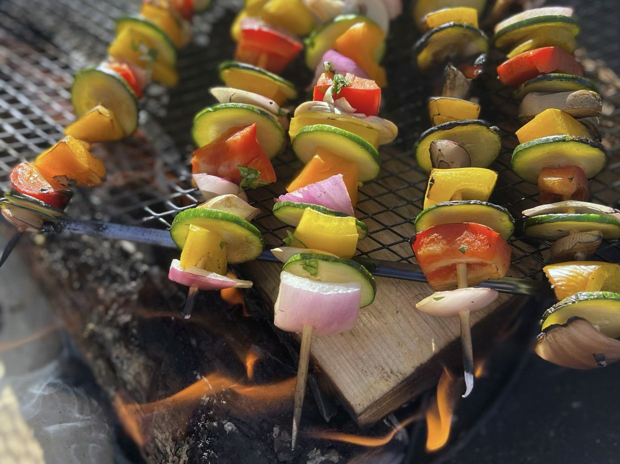 Grilled Veggie Skewers Recipe – Cabinscape