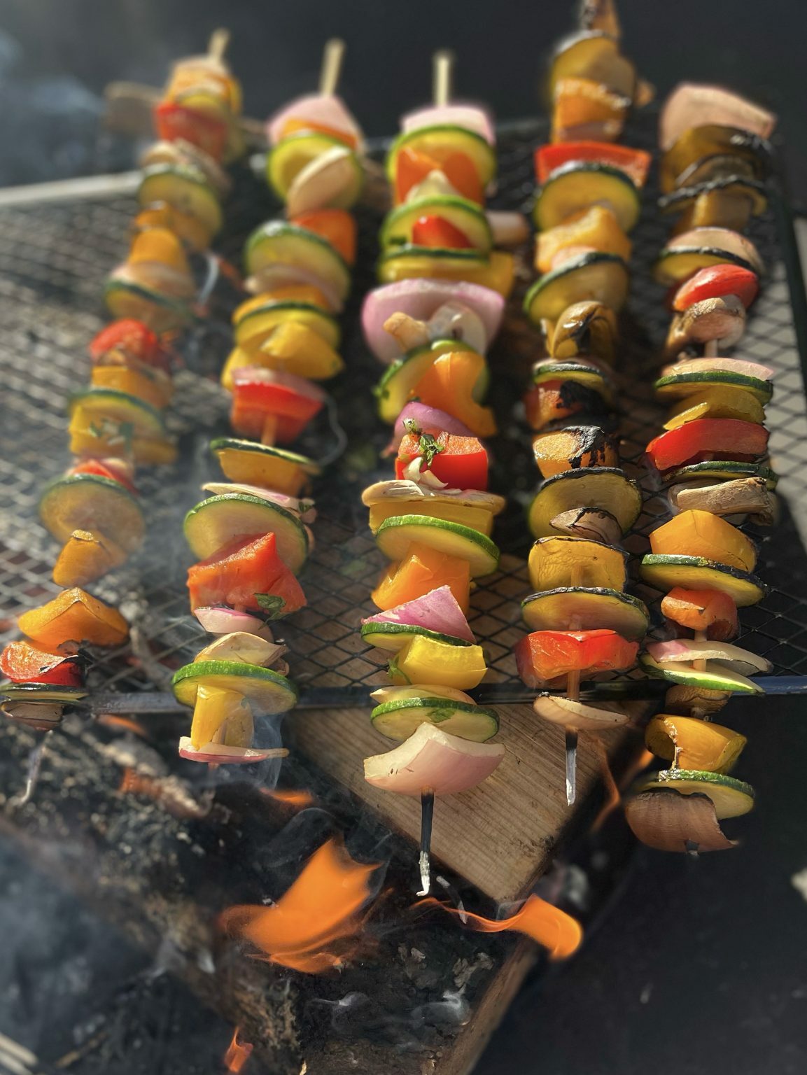 Grilled Veggie Skewers Recipe – Cabinscape